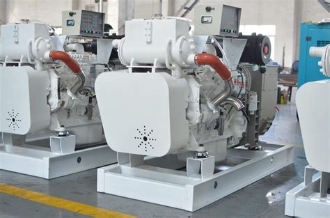 Diesel Cummins Marine Generator Set 30 Kw 4bt Chongqing Fj Technology