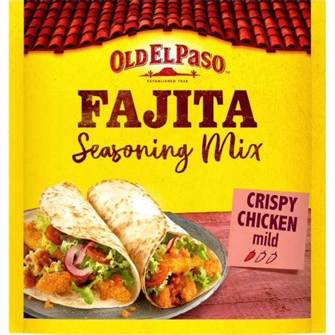 Old El Paso Crispy Chicken Fajita Kit 555g Compare Prices Trolley