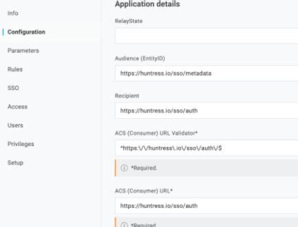 Saml Sso Via Onelogin Huntress Product Support