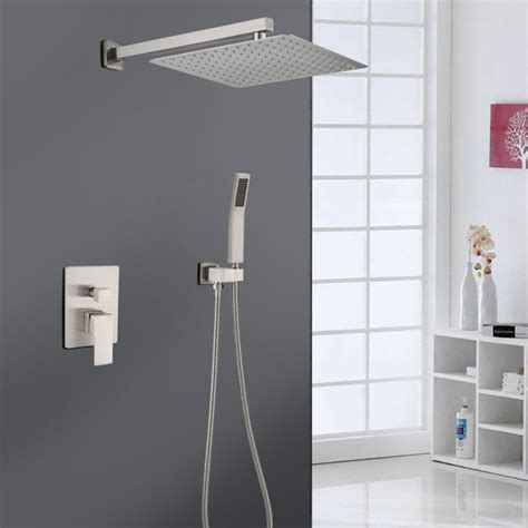 Inle Classic Brass Bathroom Rain Shower And Mixed Shower Set Wayfair