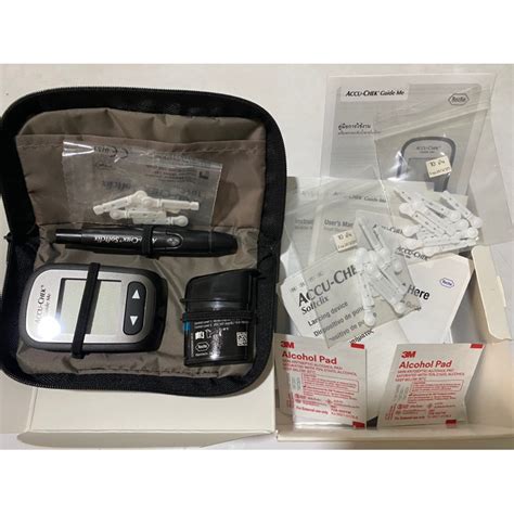 ส่งต่อ เครื่องตรวจน้ำตาลในเลือด Accu Chek Guide Me แถมเครื่องฟังเสียงหัวใจทารกในครรภ์ Shopee
