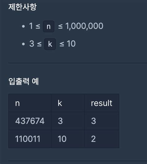 K