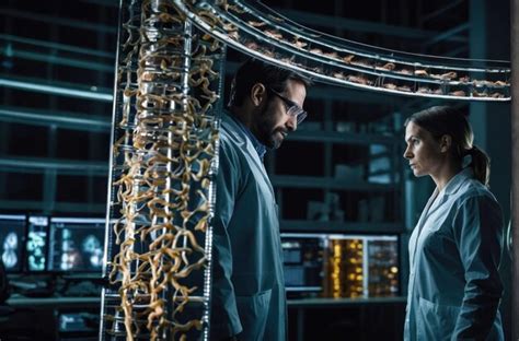 Abstract Neural Network Concept Premium Ai Generated Image