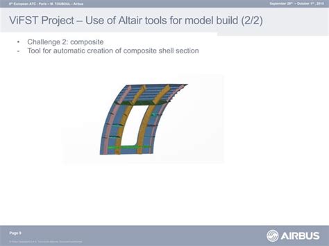 Aircraft Finite Element Modelling For Structure Analysis Using Altair