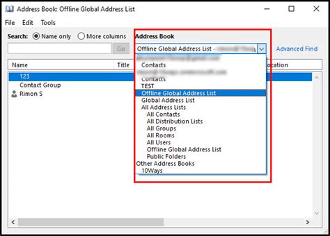 How To Create An Outlook Address Book Organize Contacts