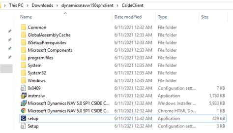 Installl Nav 5 0 Sp1 Cside Client On Server 2019 X64 —
