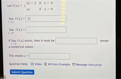 solved let f x {5x 2 if x