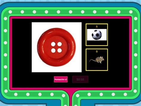 SONIDO FINAL SILÁBICO RIMAS Gameshow quiz