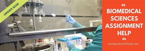 Biomedical Sciences Assignment Help By Online Tutoring Sessions