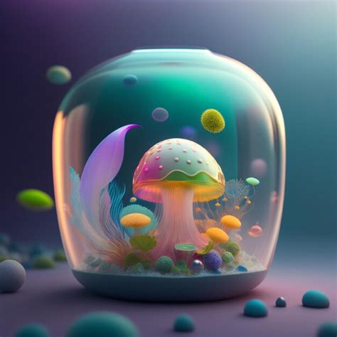 Premium Ai Image Jellyfish Design