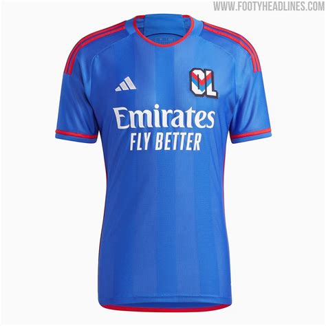 Classic Logo On Front And Unique Numbers Lyon 23 24 Away Kit Released