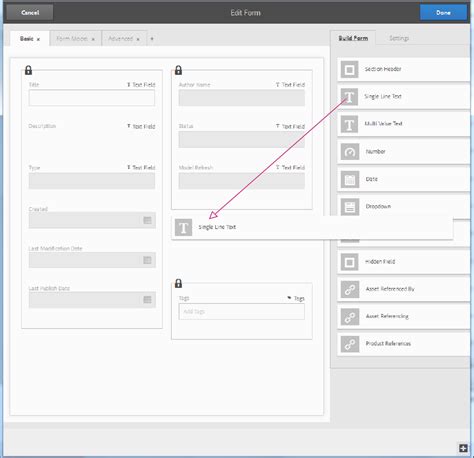 Manage Form Metadata Adobe Experience Manager