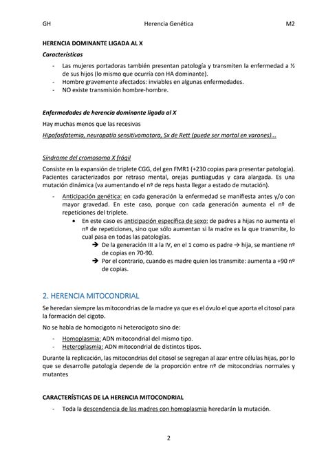 SOLUTION Tema Herencia Monog Nica No Mendeliana Studypool