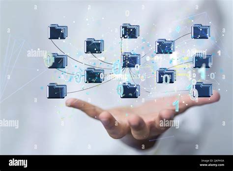 Augmented Analytics Data Cloud Storage Network From Lines Triangles