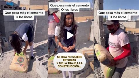 Video Niña Dice Que La Escuela No Sirve Para Nada Y Su Papá La Lleva