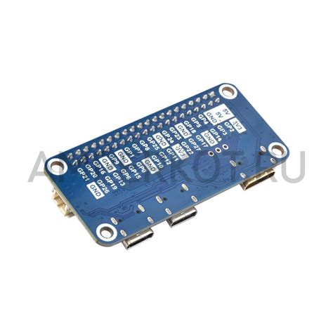 Купить Отладочная плата Waveshare Rp2040 Pizero на базе Raspberry Pi Rp2040 2 ядра 264kb Sram