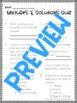 Mixtures And Solutions Quiz By CreatedbyMarloJ TPT
