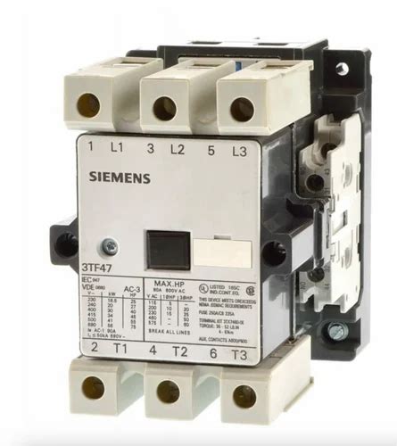 3 Pole Siemens Power Contactor At ₹ 350 In Bhavnagar Id 3092531397
