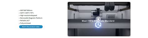 Creatbot D600 Pro 2 3d Printer 3d Bazaar 3d Printers 3d Printing Services Shop Online And More