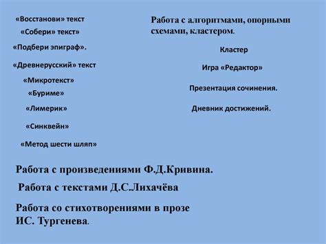 Формирование коммуникативной компетенции на уроках русского языка через комплексный анализ