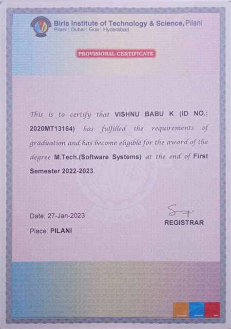 Bitspilani Mtech Learningneverstops Technology Vishnubabu K