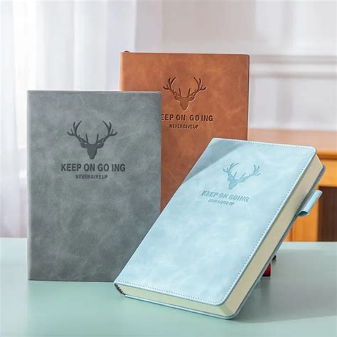 A5 Pu Leather Notebook Business Design College Notebook School Office Supplies T Lazada