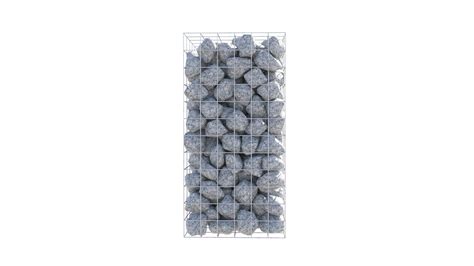 Gabion Wall 3d Model By Kopofx