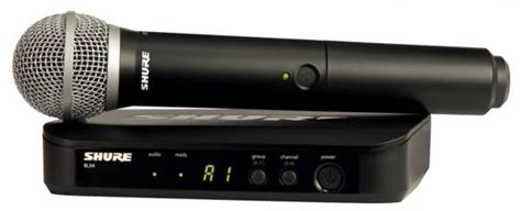 Shure BLX24E-PG58-M17 Wireless handheld microphone