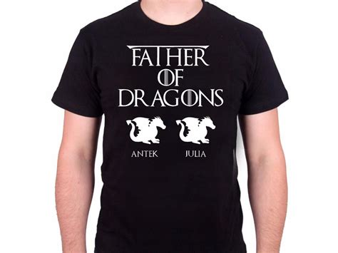 KOSZULKA DZIEŃ OJCA FATHER OF DRAGONS smok dzieci 13830546770 Allegro pl