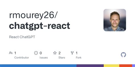 Github Rmourey26chatgpt React React Chatgpt