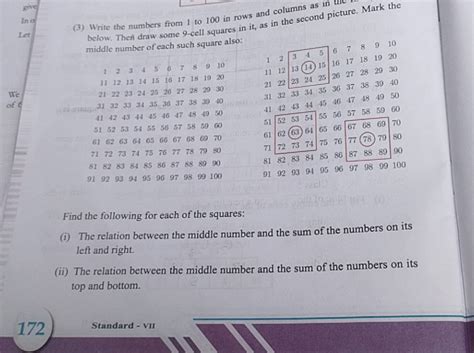 3 Write The Numbers From 1 To 100 In Rows StudyX