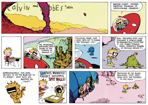 Calvin And Hobbes 10 Best Spaceman Spiff Comics
