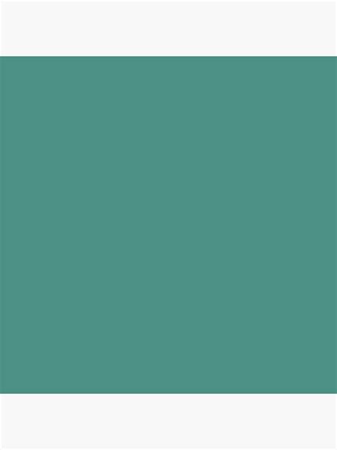 Dusty Teal Solid Color Sticker For Sale By Mila7474 Redbubble
