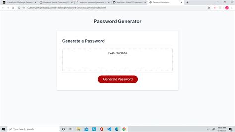 Github Jmead171password Generator
