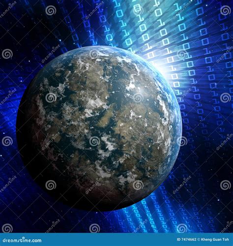 Global Data Transfer Stock Illustration Illustration Of Program 7474662