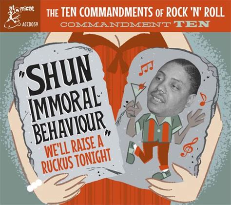 Ten Commandments Of Rock N Roll 10 Various Artists 1950s