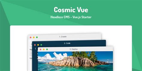 Cosmic Vue Headless Cms Vuejs Starter Made With Vuejs
