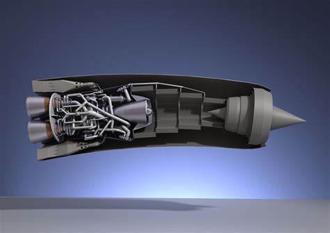 Reaction Engines Sabre Engine For Skylon Hypersonic Aircraft Spacecraft