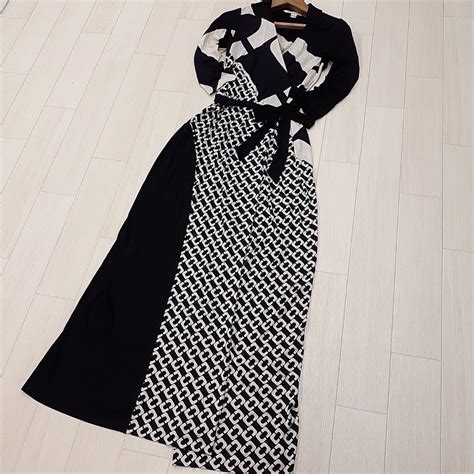 【目立った傷や汚れなし】s 【商品ランクb】ダイアンフォンファステンバーグ Diane Von Furstenberg ロング丈