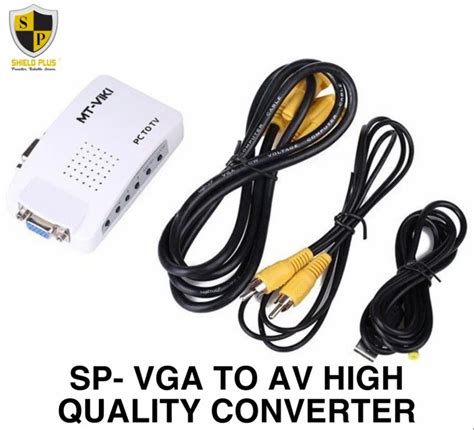 Sp Vga To Av Converter High Quality For Tv At Rs 700 In New Delhi Id 2852630252897