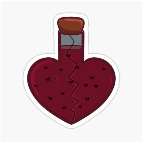Love Posion Potion Sticker By Dosireh Redbubble