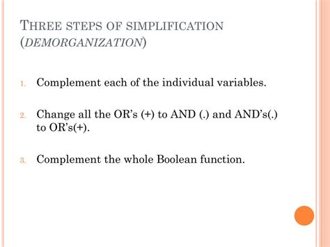 PPT RULES OF BOOLEAN ALGEBRA PowerPoint Presentation Free Download ID 6268470