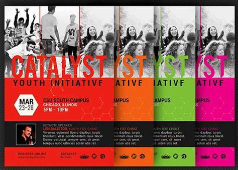 70 Free Printable Youth Flyer Templates With Stunning Design For Youth