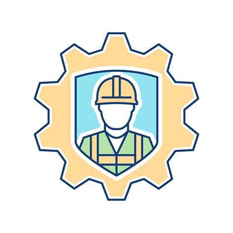 Worker Security Welfare Icon 45380570 Vector Art At Vecteezy