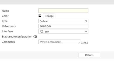 Technical Tip Address Object Window Does Not Show Fortinet Community
