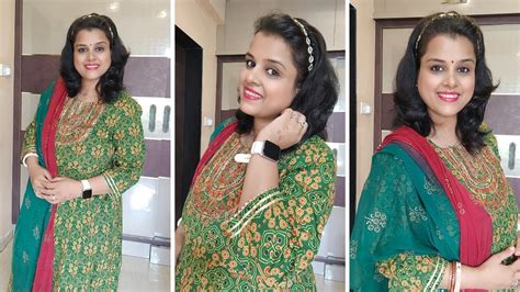 Navratri Makeup Look ️ Everyday Easy Makeup Look For Beginners ️eid