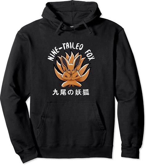 Naruto Shippuden Nine Tailed Fox Pullover Hoodie Clothing