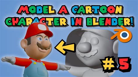 Cartoon Character Modeling Nr 5 Blender Tutorial For Beginners