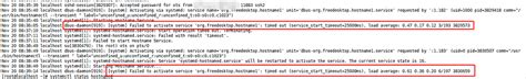 ssh登录要半分钟，查日志是systemd hostnamed服务启动失败 超时 ，怎么办？ other 其他技术问题