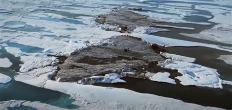 Ученые обнаружили возле Гренландии самый северный остров в мире до этого он скрывался подо